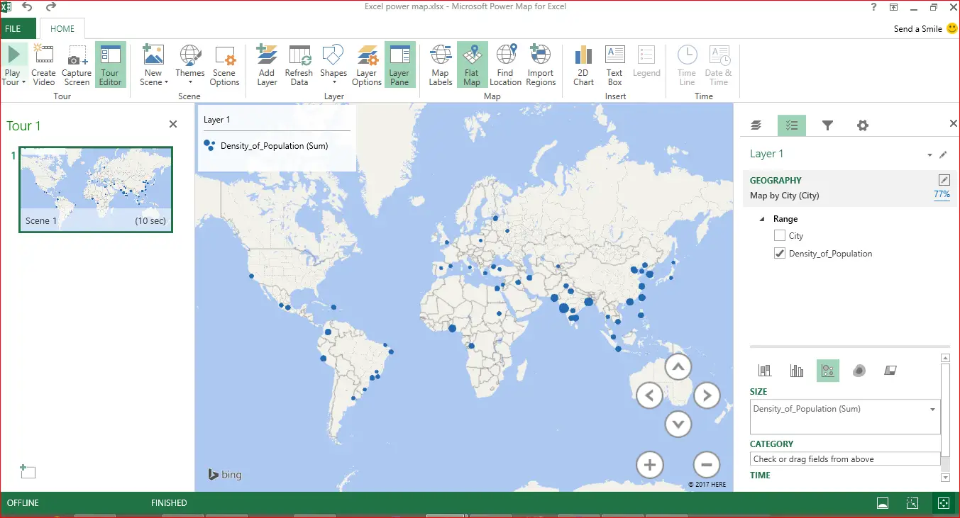Power map in excel 7 DataScience Made Simple