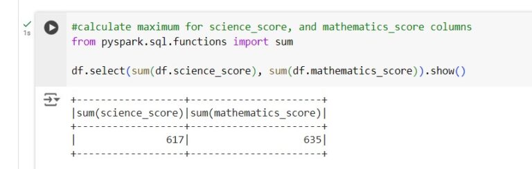pyparkTypeError : column is not iterable – min, max and sum - DataScience Made Simple