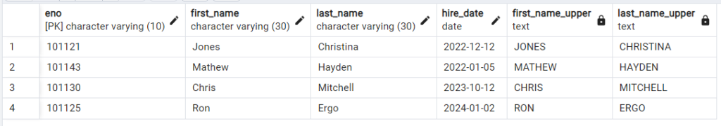 Convert Column to Uppercase in PostgreSQL - UPPER() - DataScience Made Simple