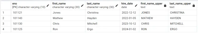 Convert Column to Uppercase in PostgreSQL - UPPER() - DataScience Made ... Convert Column to Uppercase in PostgreSQL - UPPER() - DataScience Made ...