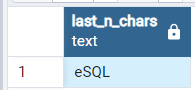 Extract Last ‘N’ character of the column in PostgreSQL - DataScience ...