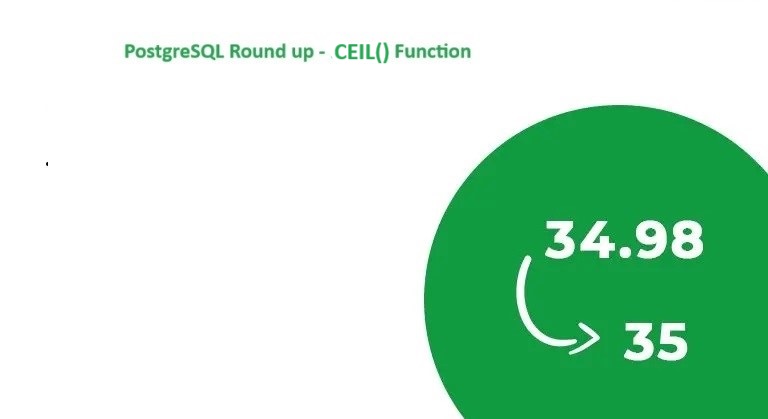 PostgreSQL Round UP – CEIL() function - DataScience Made Simple